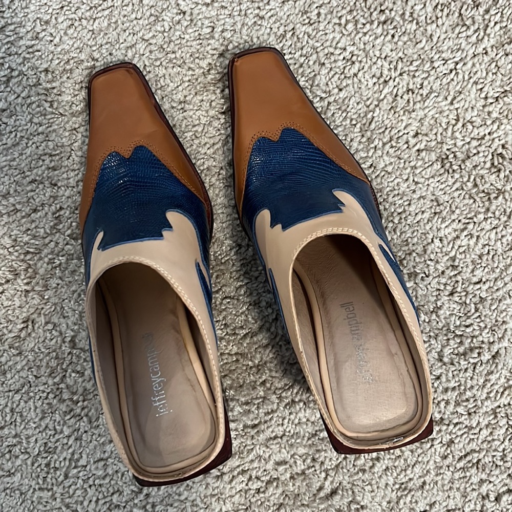 Jeffrey Campbell Western Mules - Gem